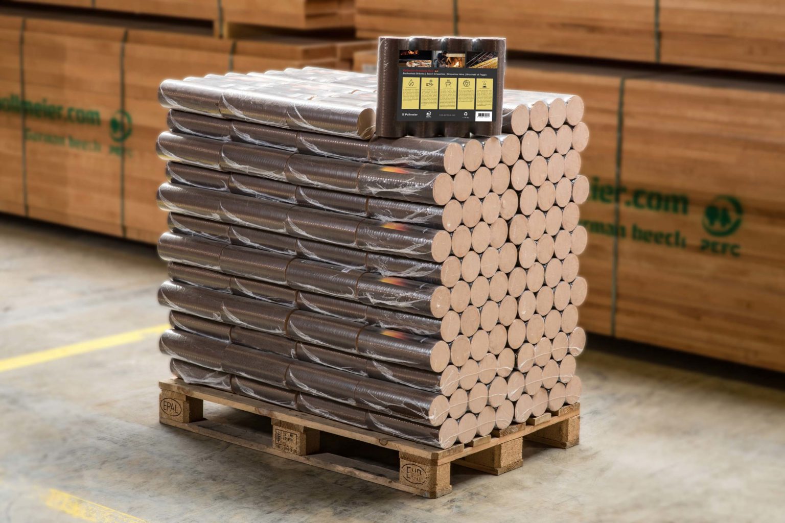 Beech Briquettes - Pollmeier